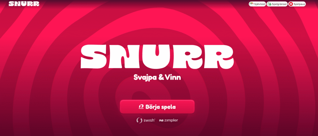 Snurr Casino Recension 2026 - Ett nytt och modernt casino